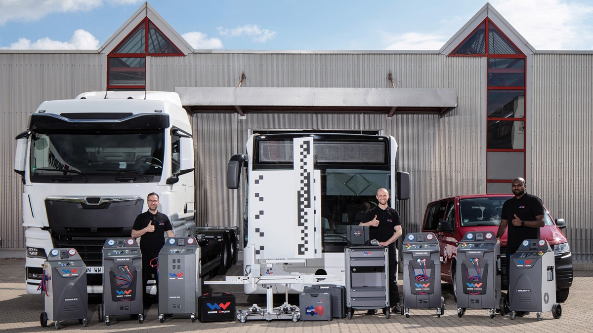 WabcoWürth auf der IAA Transportation - Krafthand-Truck
