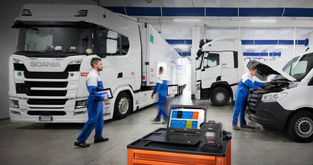 TEXA - Der Spezialist für Fahrzeugdiagnose I Krafthand-Truck