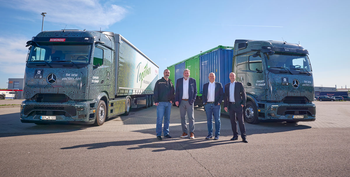 eActros 600 geht bei Remondis und Contargo in den Kundentest ...