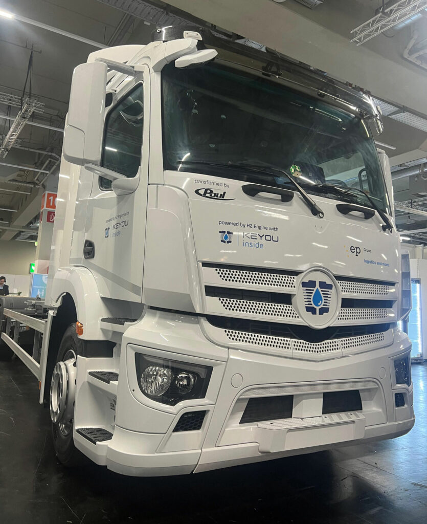 Keyou übergibt 18-Tonner mit H2-Verbrennungsmotor und Allison ...