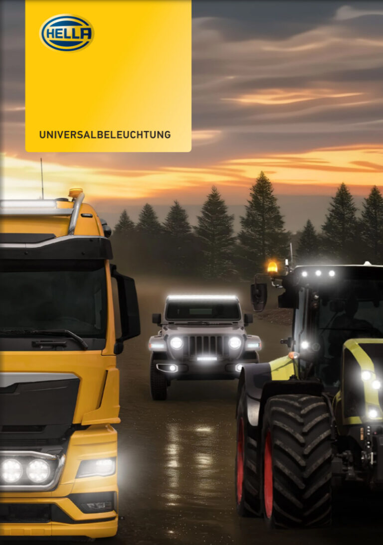 HELLA mit neuem Katalog zum Thema Universalbeleuchtung - Krafthand-Truck