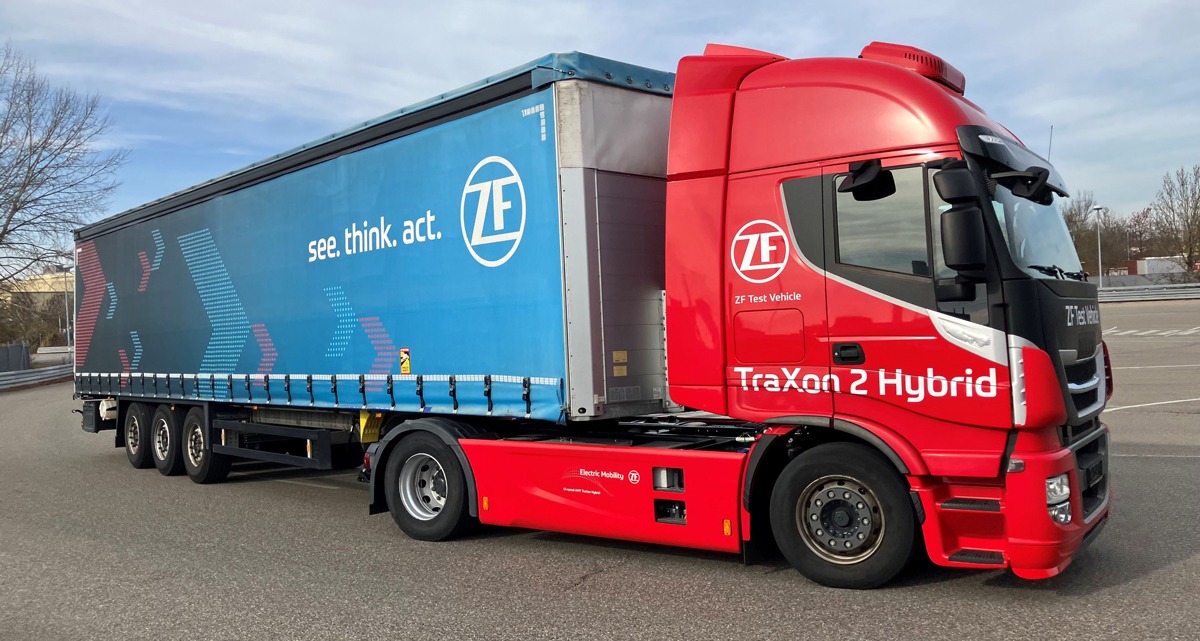 ZF: TraXon 2 - Hybridgetriebe im Praxistest - Krafthand-Truck